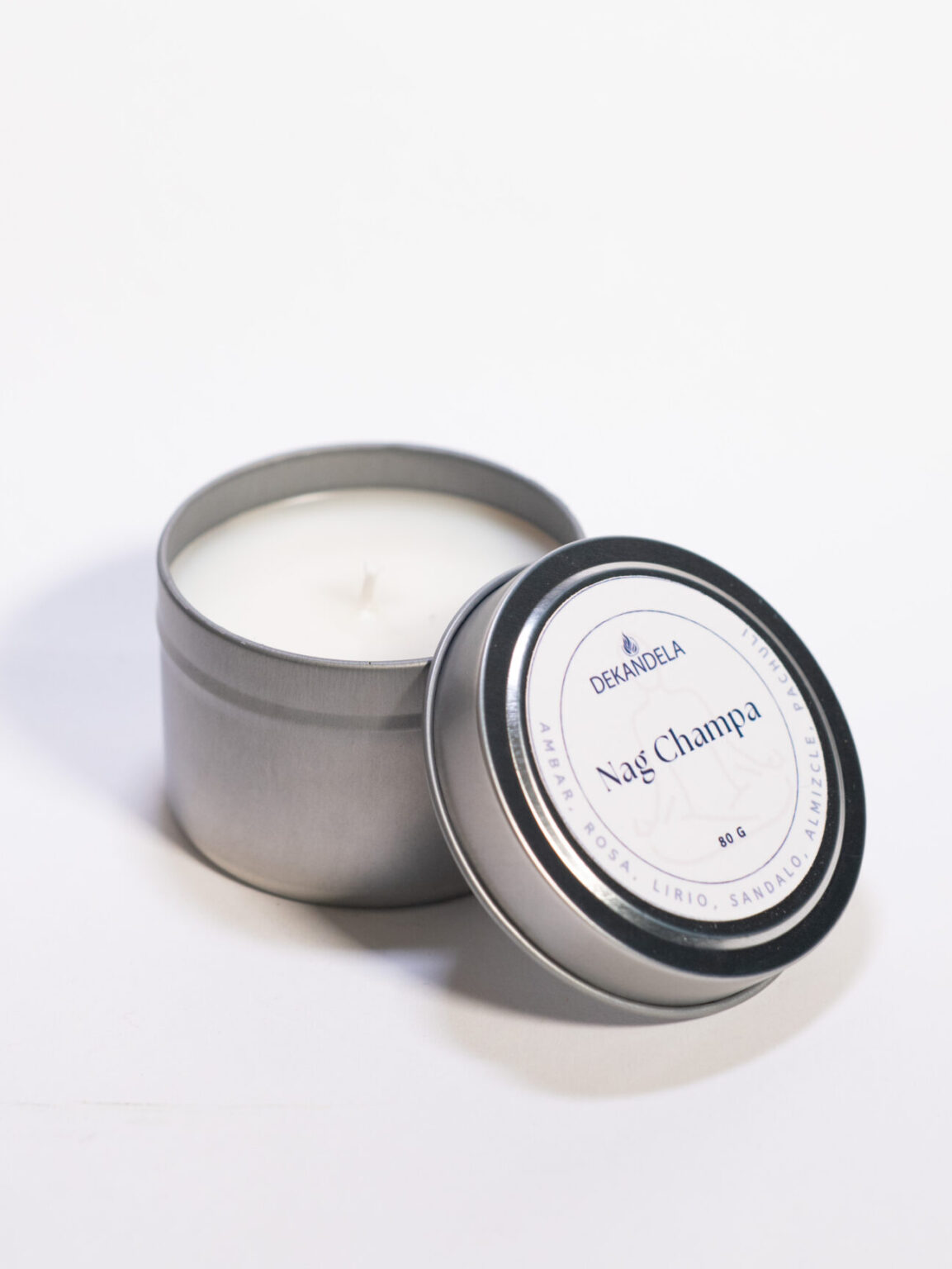 Vela lata Plata Nag Champa – DK