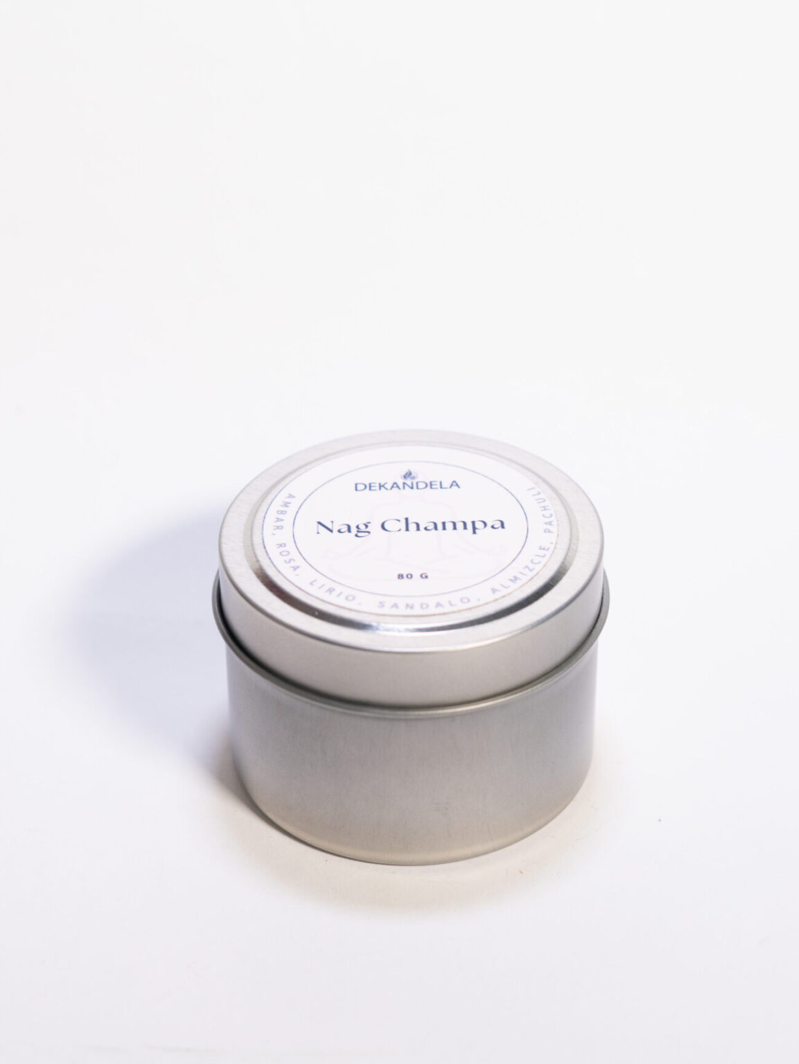 Vela lata Plata Nag Champa – DK