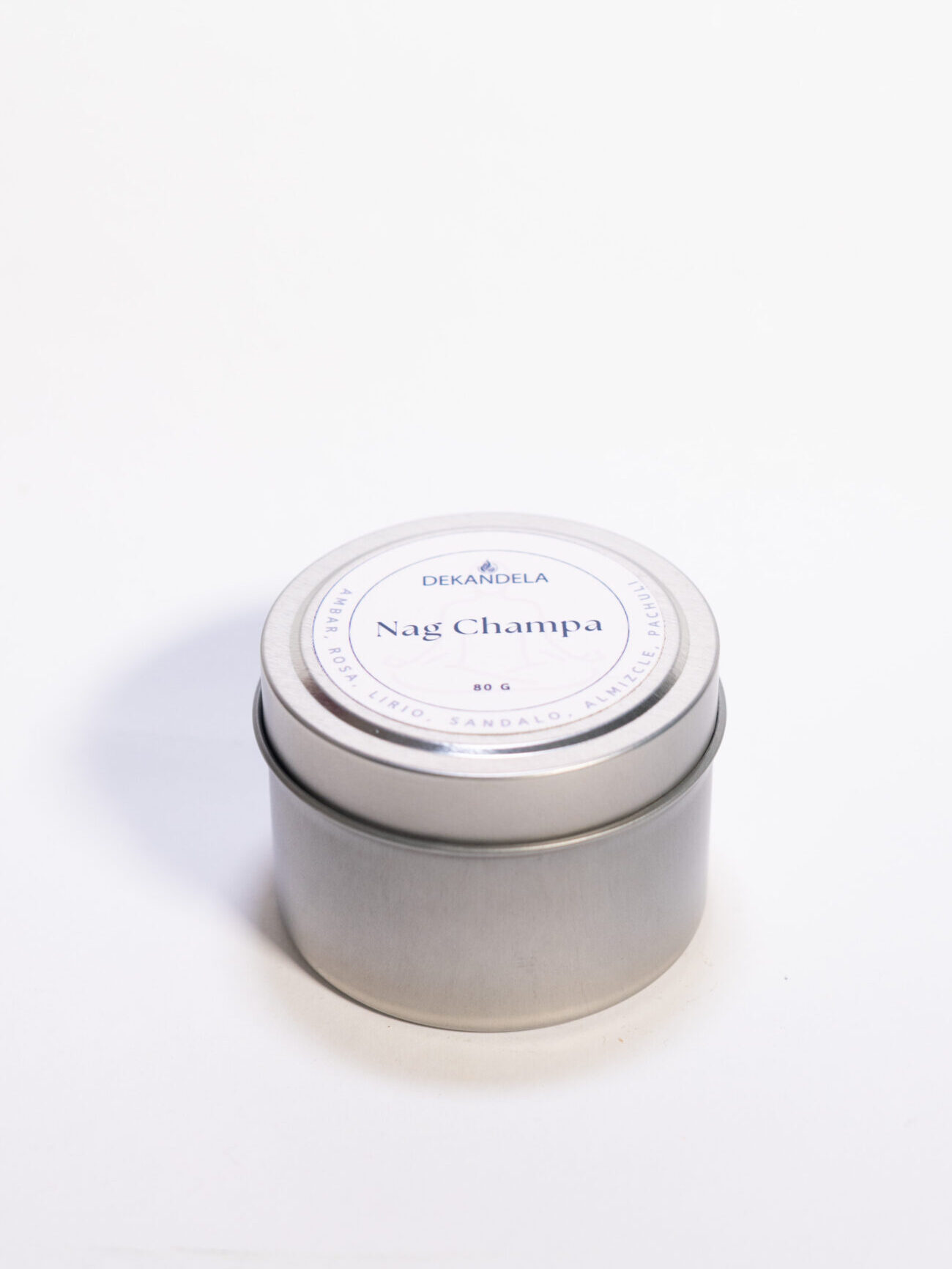 Vela lata Plata Nag Champa – DK